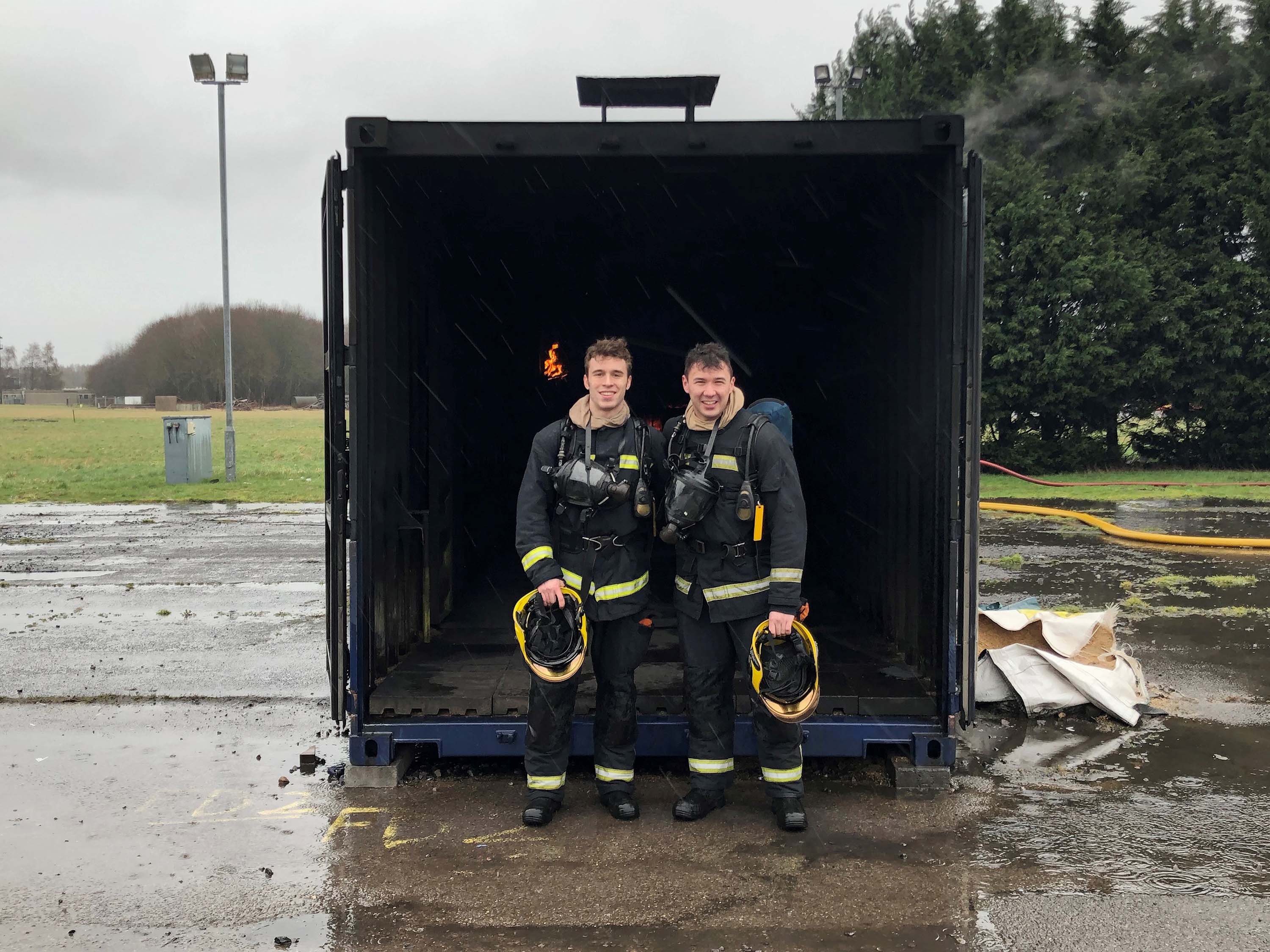 JIBC firefighting grads gain global perspective studying in UK ...
