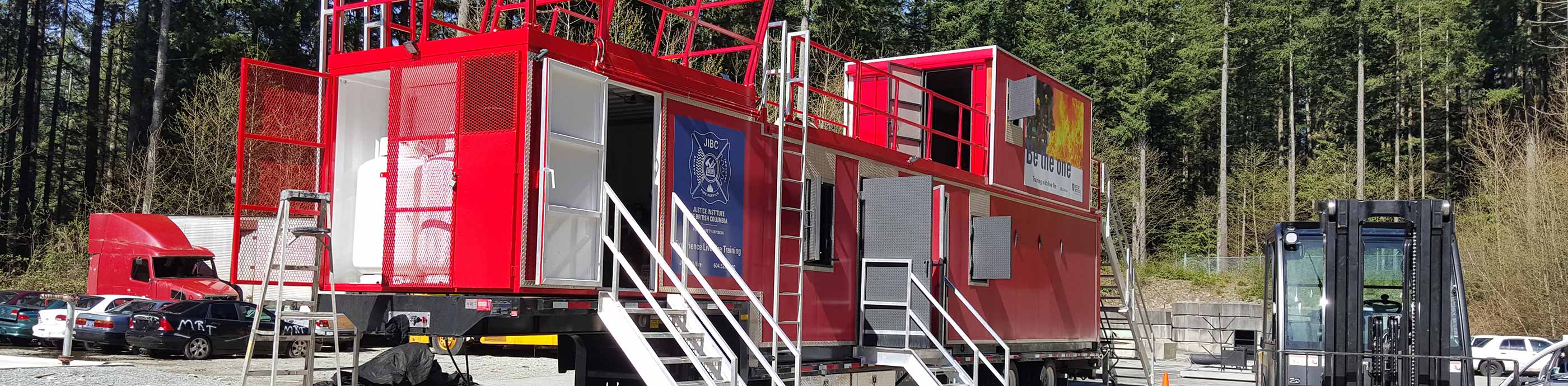 Mobile Live-Fire Training Lab | Justice Institute of British Columbia